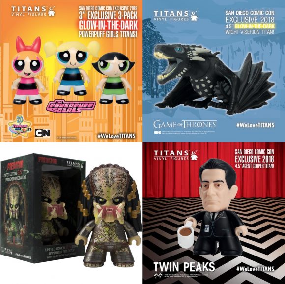 SDCC18: Titan Entertainment – Plastic and Plush