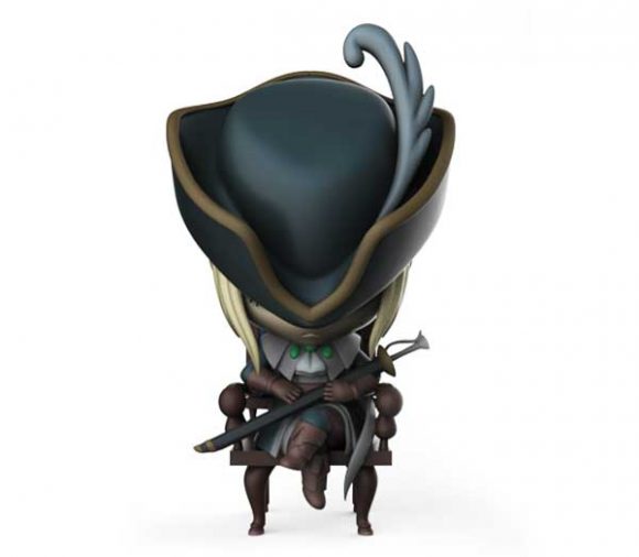Bloodborne Lady Maria Chibi Figure – Plastic and Plush
