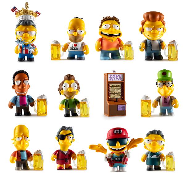 The Simpsons x Kidrobot - Mini Figures and Keychains