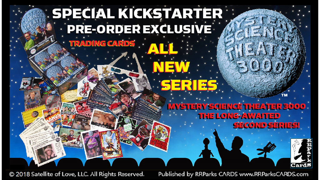 Kickstarter: MST3K Trading Cards Series 2 – Plastic and Plush