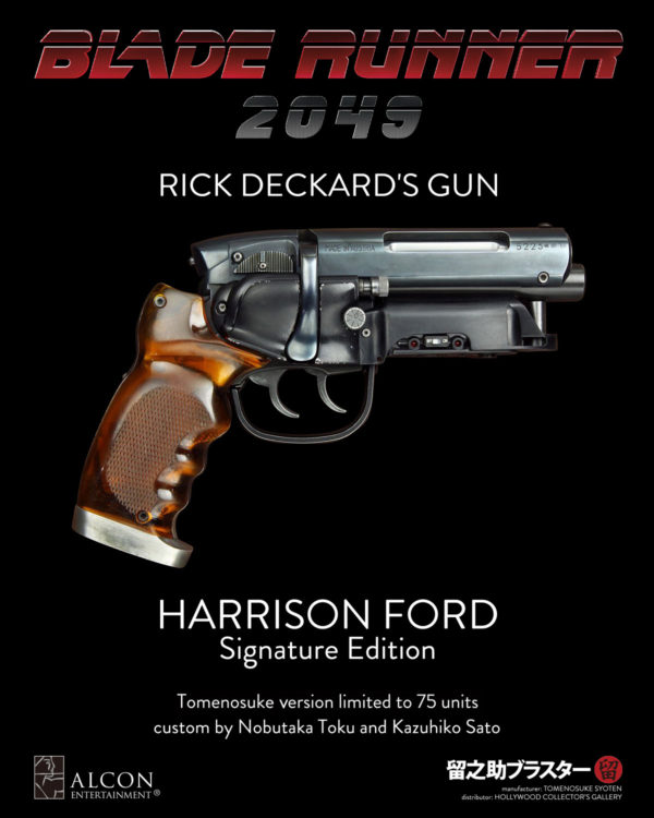Blade Runner 2049 Deckard's Gun - Harrison Ford Signature Edition