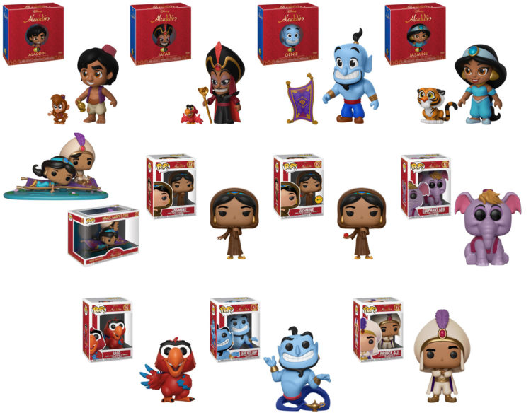 Disney: Aladdin Pop!, Keychains, Mystery Minis, Plush, and 5 Star ...