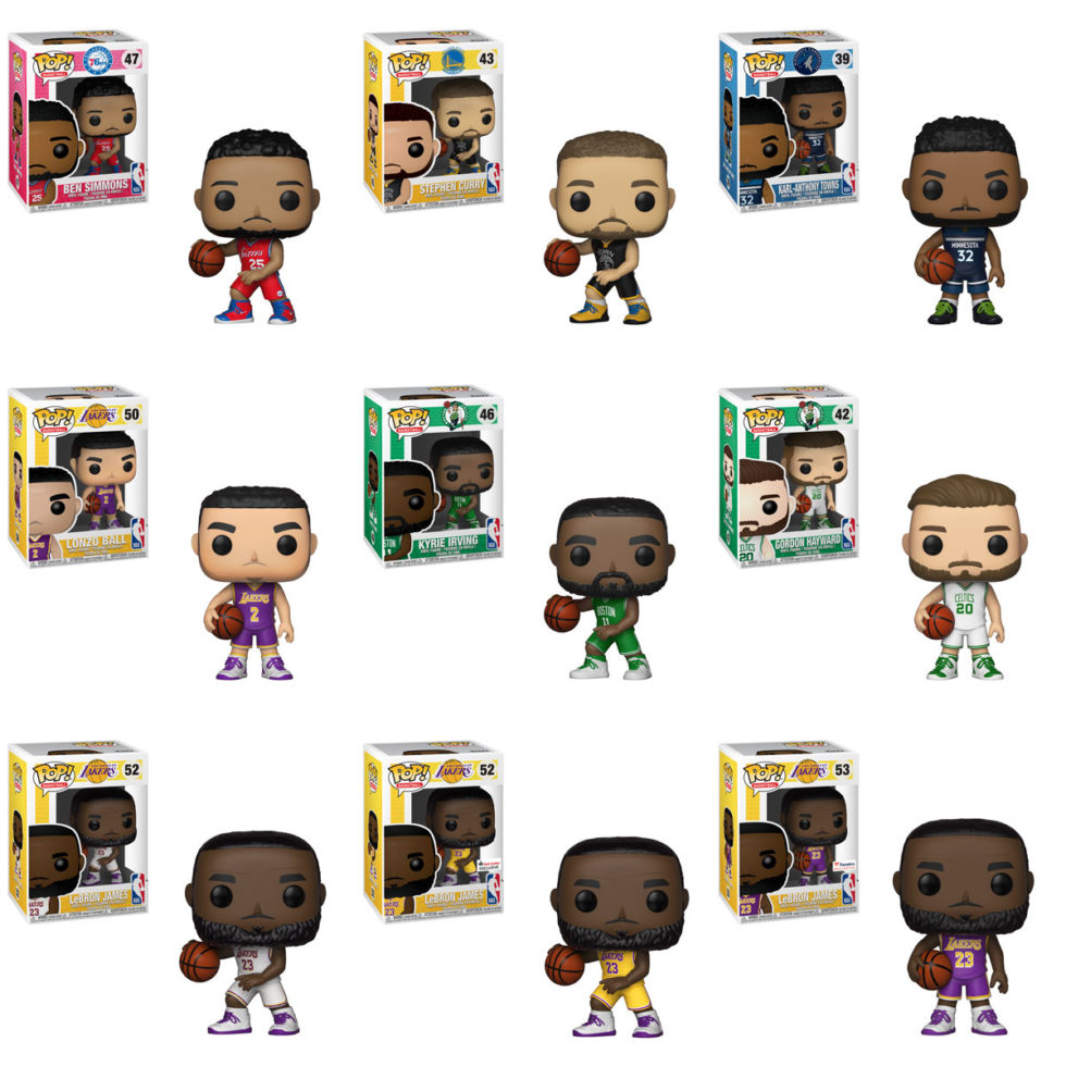 Pop! NBA Series Additions – Plastic and Plush