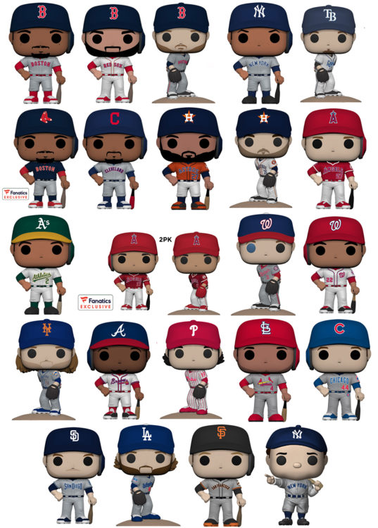 NY Toy Fair brings out the Major League Baseball POP! – Plastic and Plush