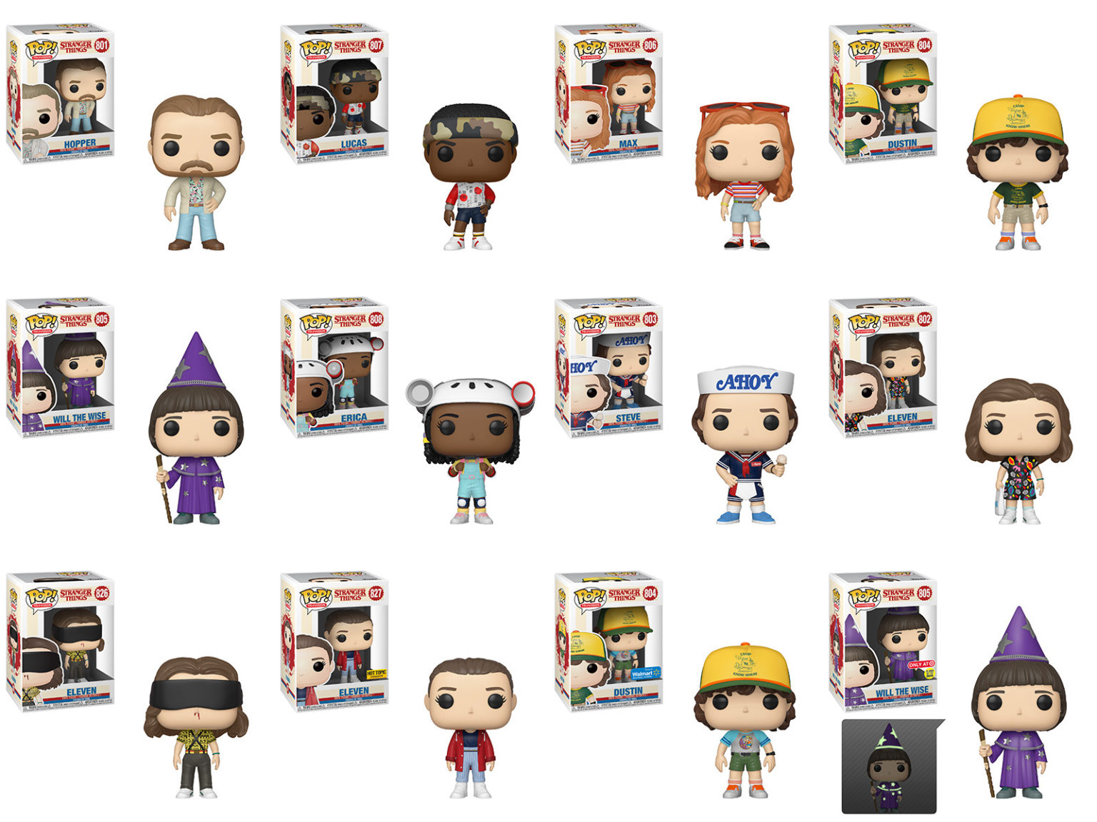 Even More Stranger Things Pop! Figures – Plastic and Plush