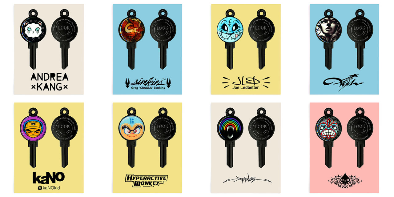Art Keys from Look Keys – Plastic and Plush
