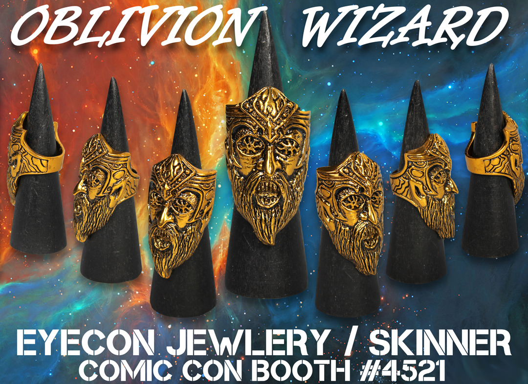SDCC19: Eyecon Jewelry x Skinner - Oblivion Wizard