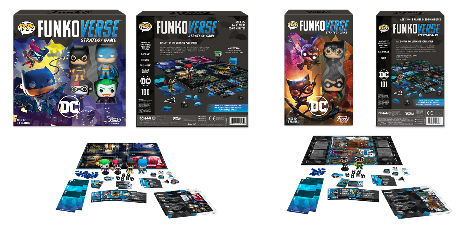 Pop! Funkoverse Strategy Games – Plastic and Plush