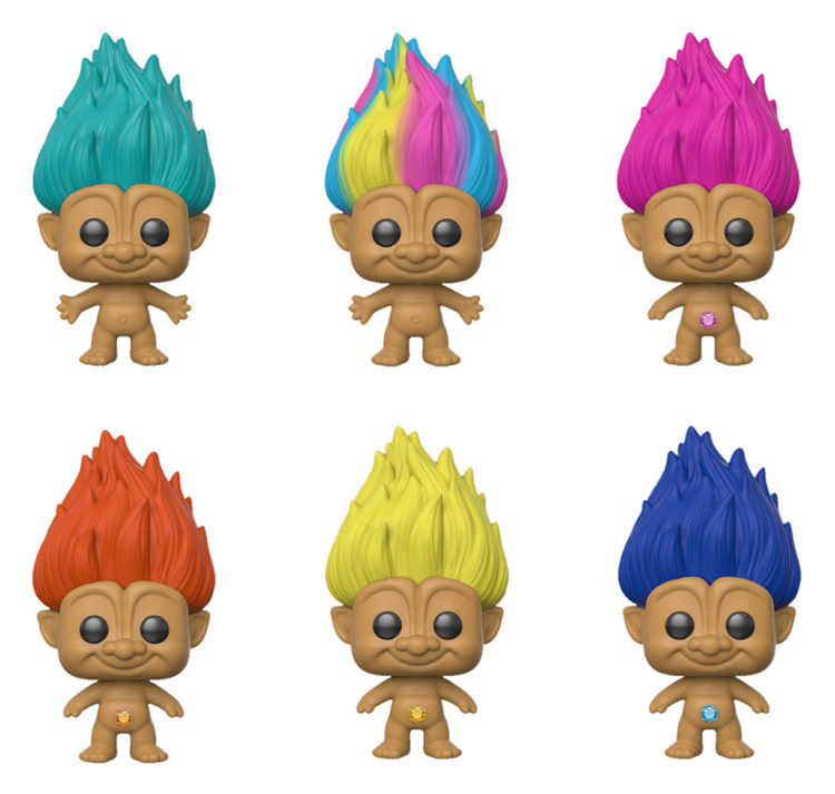 Pop! Trolls Series – Plastic and Plush