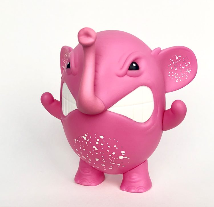 Charlie The Angry Elephant OG Pink Edition Pre-Order – Plastic and Plush