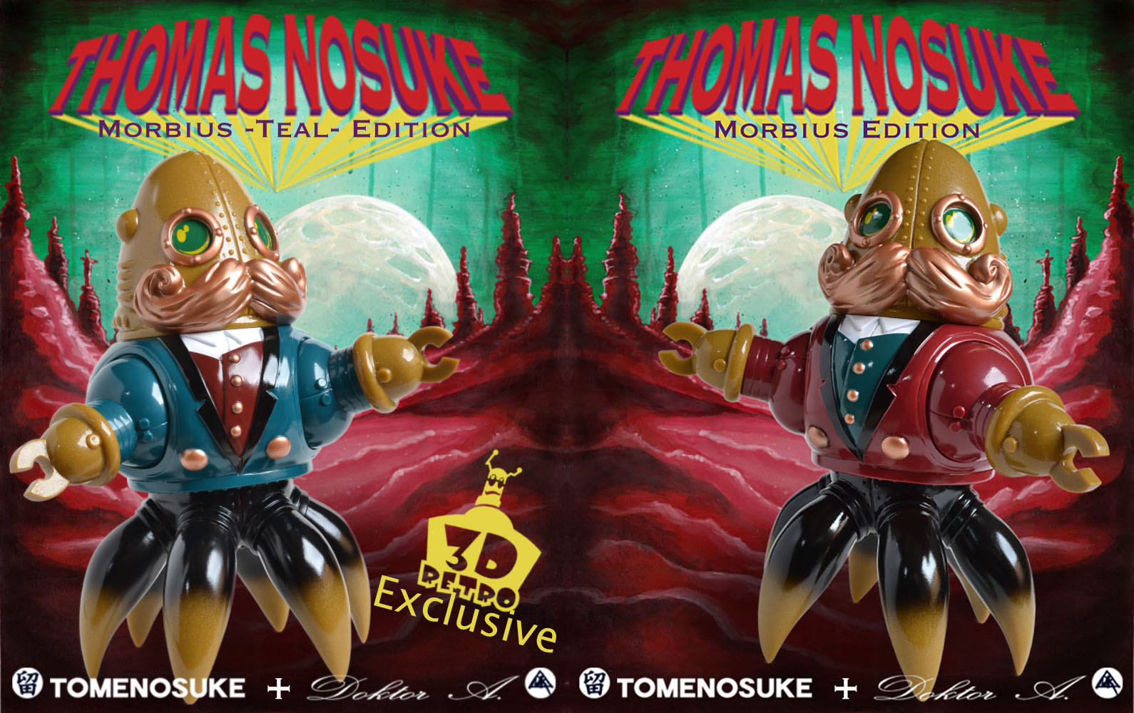 Thomas Nosuke Morbius Editions – Plastic and Plush