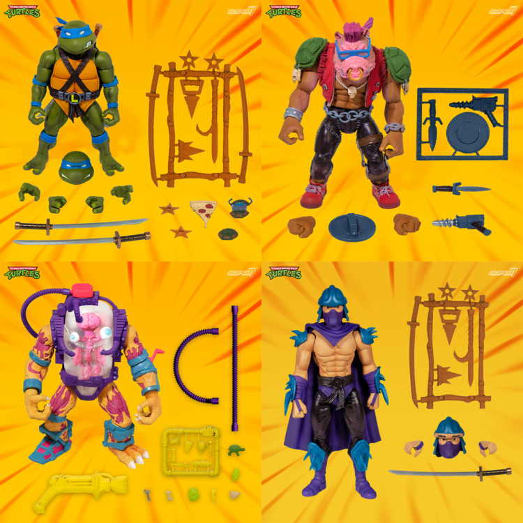 Teenage Mutant Ninja Turtles Ultimates Wave 2 – Plastic and Plush