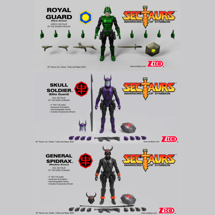 Sectaurs - Wave 1.5 Repaints